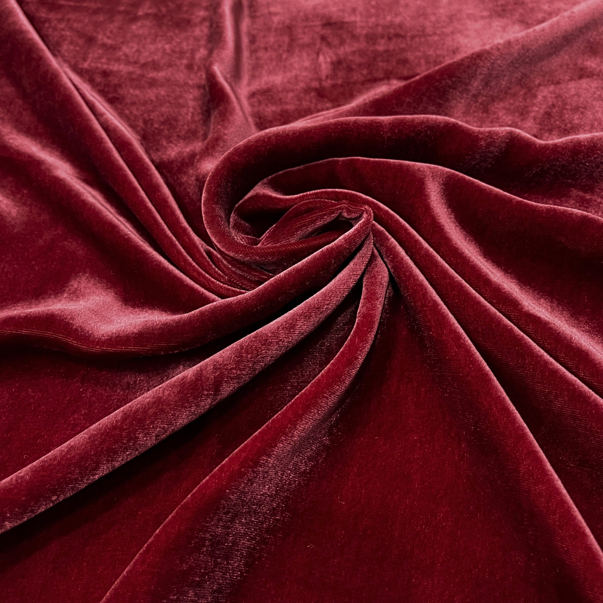 red fabric velvet
